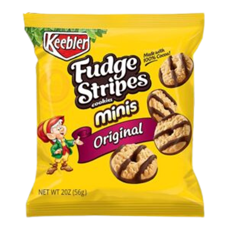 Keebler Fudge Stripes Mini Original – Maedac Wholesale Ltd